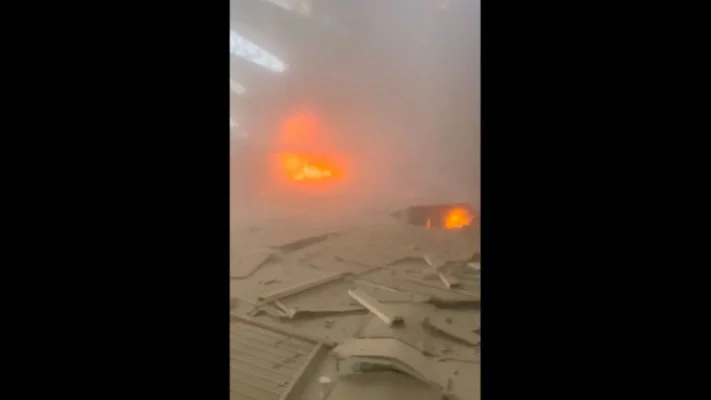 Fire and Damage in Kuwait Airport After Iranian Attack | NTD