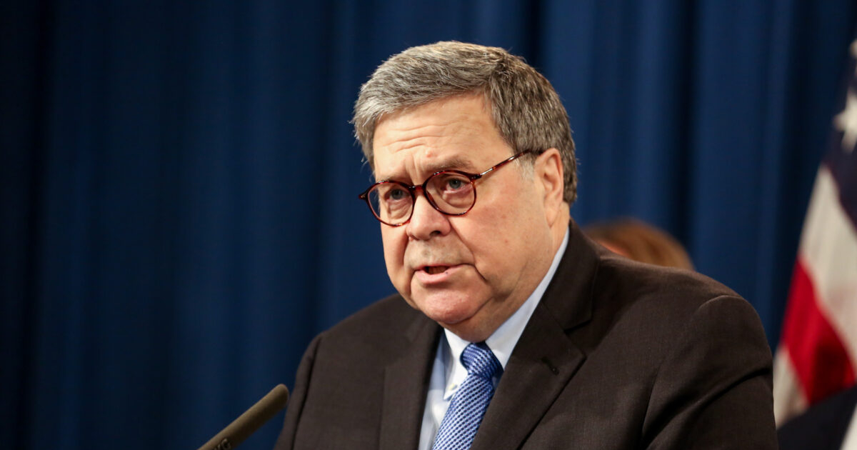 Bill Barr Says Durham Report Has ‘Vindicated’ Trump, Calls FBI Probe an ...